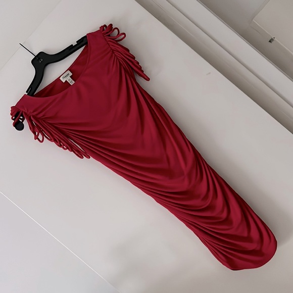 Temperley London | Dresses | Temperly London Side Rushed Shoulder ...